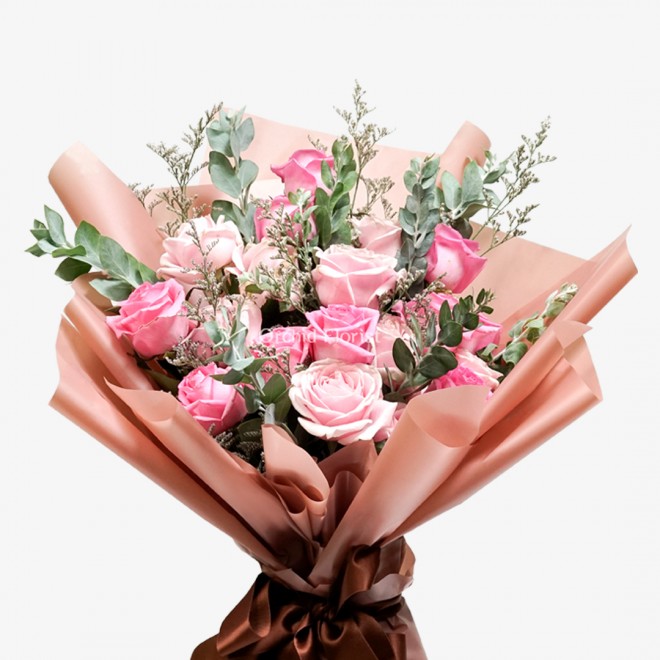 Jual Buket Bunga Majestic Ruby yang Cantik Harga Terjangkau